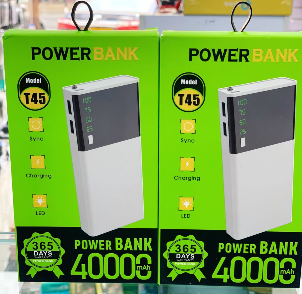Buy Power Bank 40000mAh with LED Flashlight 2 USB Charging ports @ OMR ...